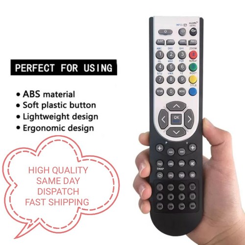 REPLACEMENT REMOTE FOR TECHWOOD TV MODEL: 19884HDDVD. 22884HDDVDD ...