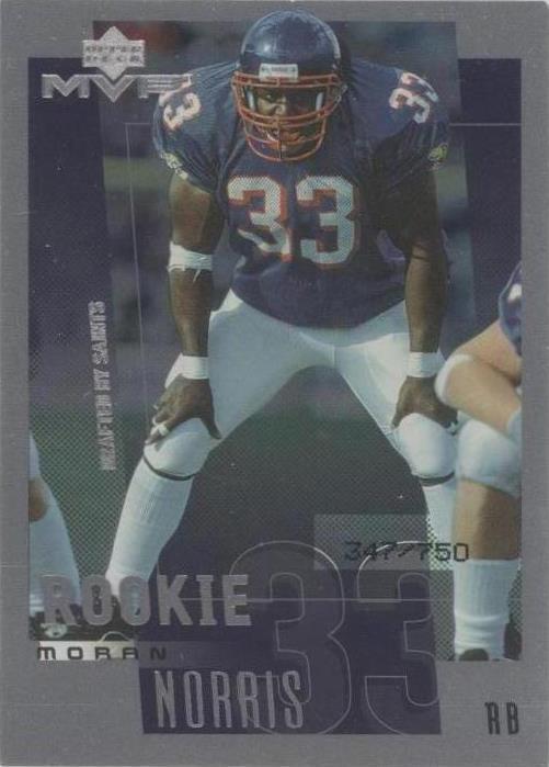 2001 Upper Deck Rookie F/X - Moran Norris #303 Mvp Rookies /750 (RC ...