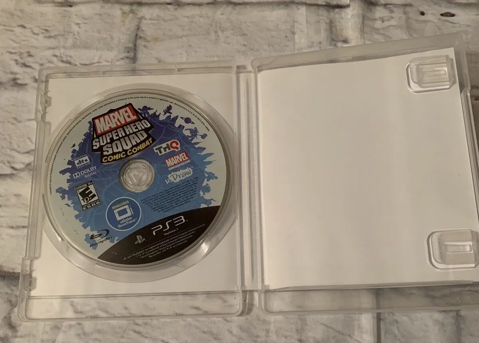 MARVEL SUPER HERO SQUAD: COMIC COMBAT Playstation 3 PS3 Complete CIB ...