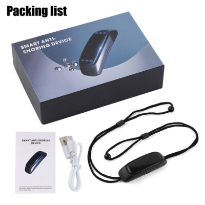 Micro Electric Noise Anti Snoring Device Sleep Apnea Stop Snore Aid ...