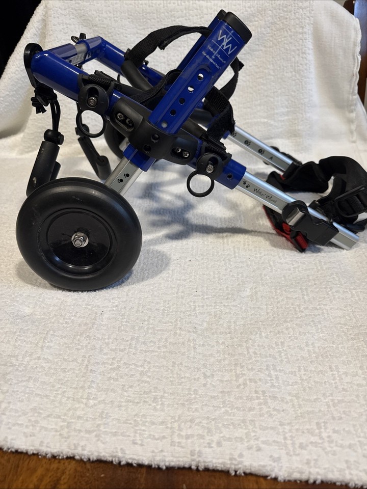 Walking Wheels Adjustable Rear Leg Wheel Chair For Handicap Pets | eBay
