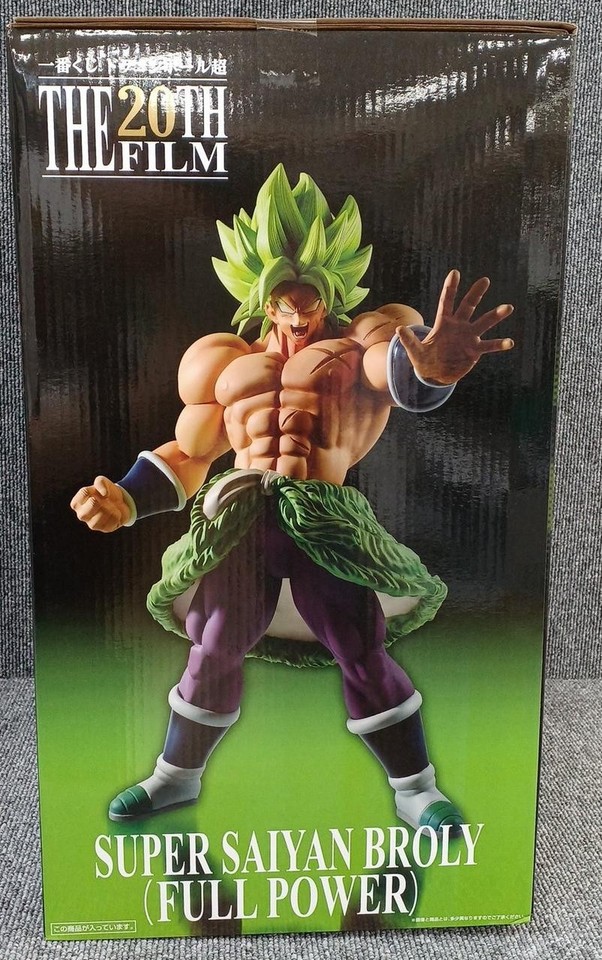 The 20Th Film A Prize Super Saiyan Broly Full Power Bandai LFI61 | eBay ...