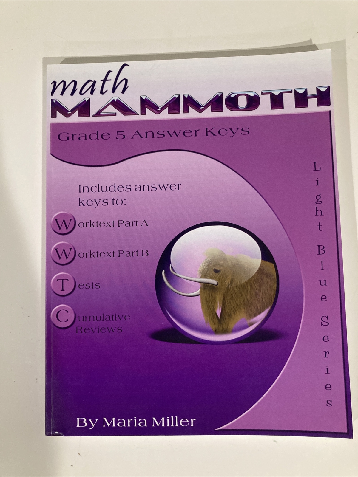 Math Mammoth Grade 5 Answer Keys by Maria Miller (2015, Trade Paperback ...