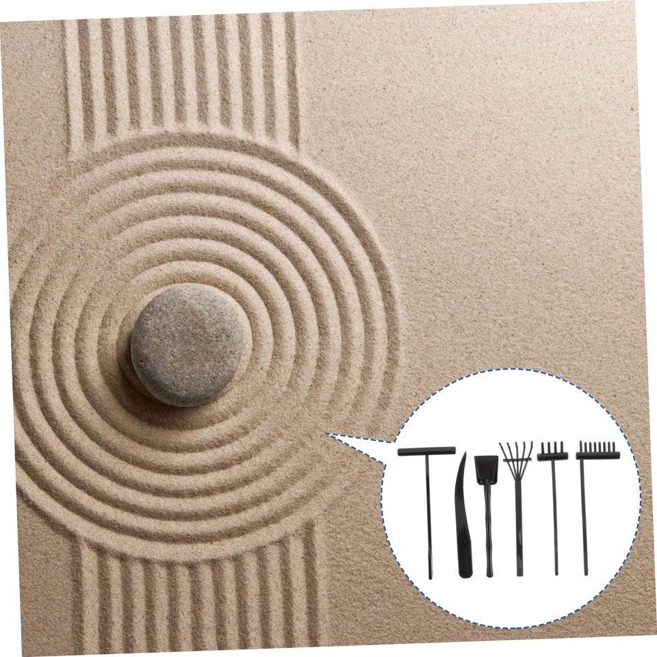 6pcs Sand rake Zen Garden Miniature rake Zen Gardening rake Meditation ...