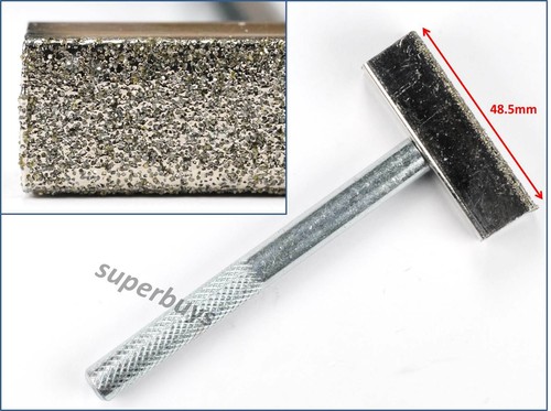 Silver Diamond Dressing Block Bench Grinder Dresser Tool Grinding Wheel ...