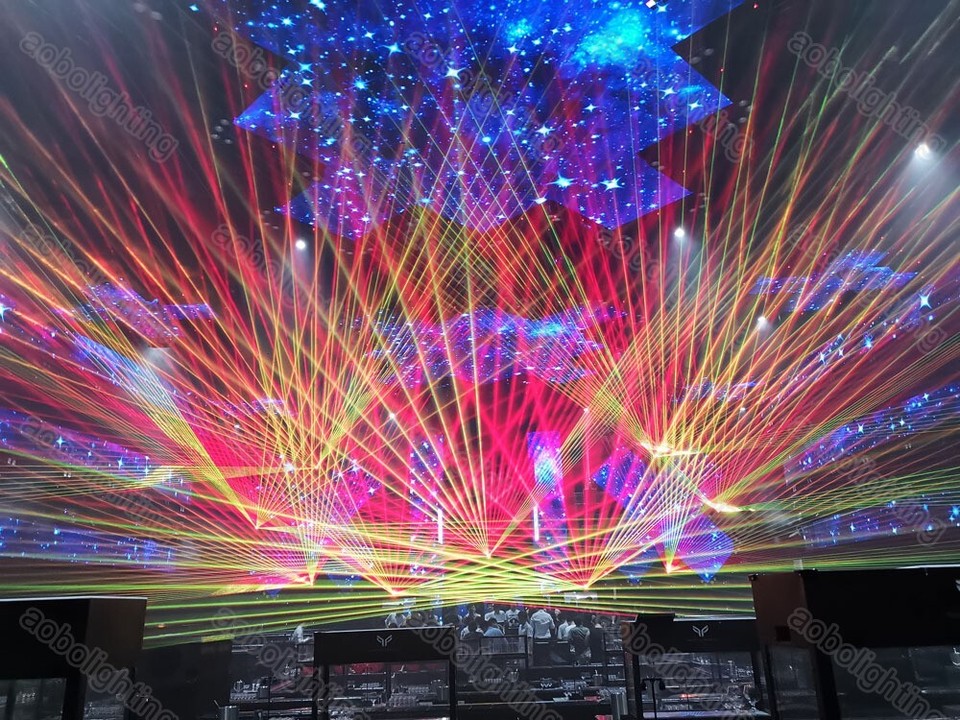 15W RGB sharpy beam laser stage lights 15W Event Animation Power Beam ...