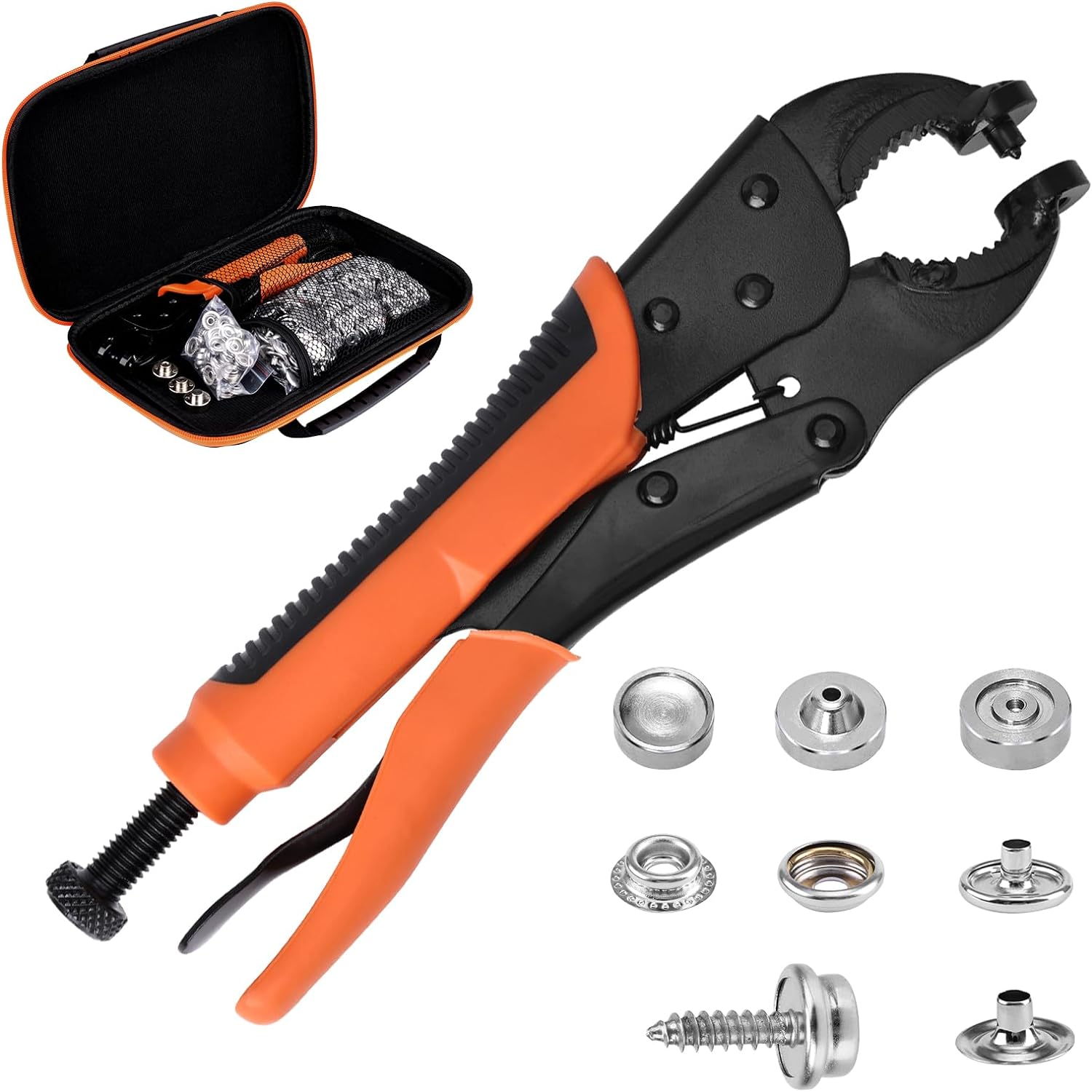 Canvas Snap Kit Marine Grade Stainless Steel Snaps Screw Snaps Boat ...