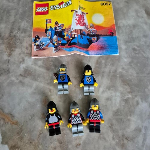 lego 6057 Knights Minifigures and Manual Vintage Retro | eBay