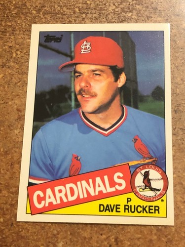 1985 Topps Tiffany Baseball # 421 Dave Rucker | eBay