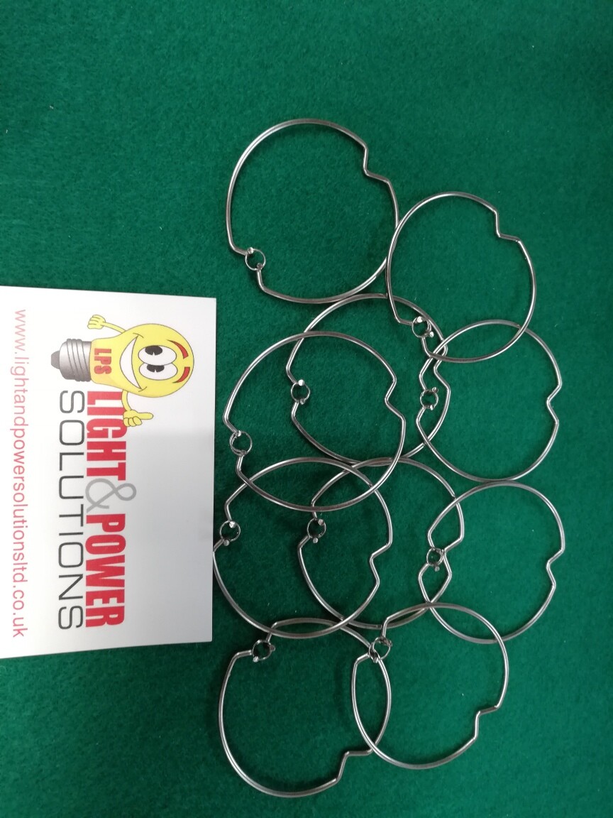 LAMP RETAINING SPRING RING CLIP LOW VOLTAGE SPOT LIGHT DOWNLIGHTER DOWN ...