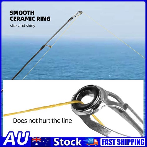Fishing Rod Guide Ring Replacement Top Tip Fishing Ring for Fished Gear ...