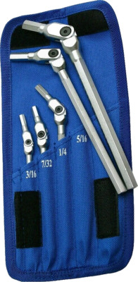 Hex-Pro 5-Piece Pivot Head Hex Key Wrench Set SAE (NOT metric) # 57 ...