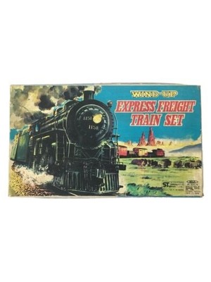 Diecast Car Wind Up Express Freight Train Set HmZ45 | eBay