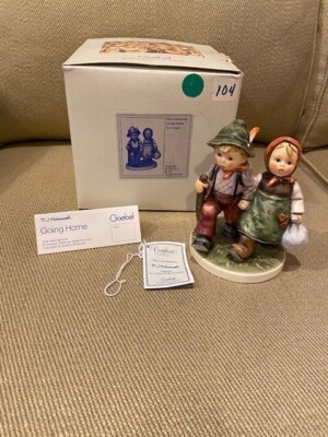Hummel Goebel Figurine Going Home HUM w/ Original Box & COA *Mint | eBay