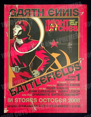 Battlefields Night Witches Dynamite Comics 2008 Print Magazine Ad Poster ADVERT | eBay