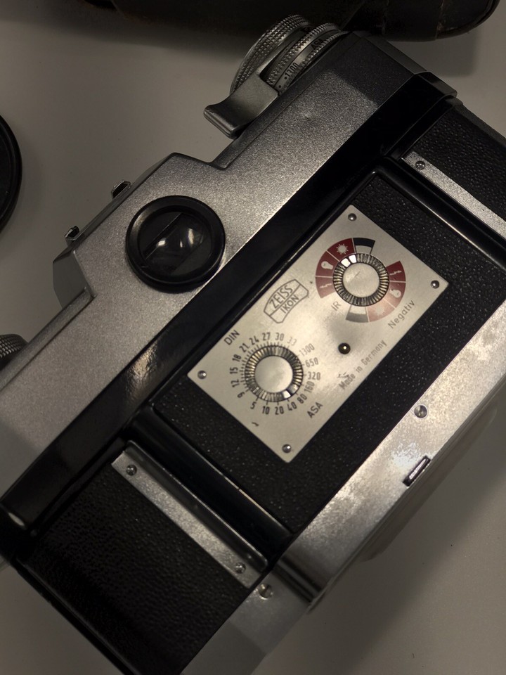 CLA’d Film Tested Zeiss Contarex Bullseye Film Camera w/ Zeiss 50mm f2 ...