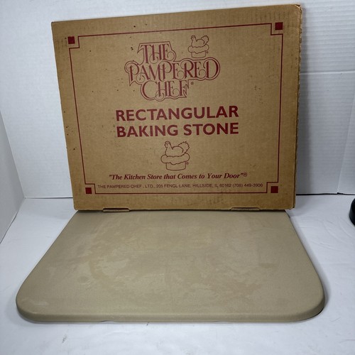 Pampered Chef Family 12x15 Rectangle Baking Stone 1350 Cookie Sheet | eBay