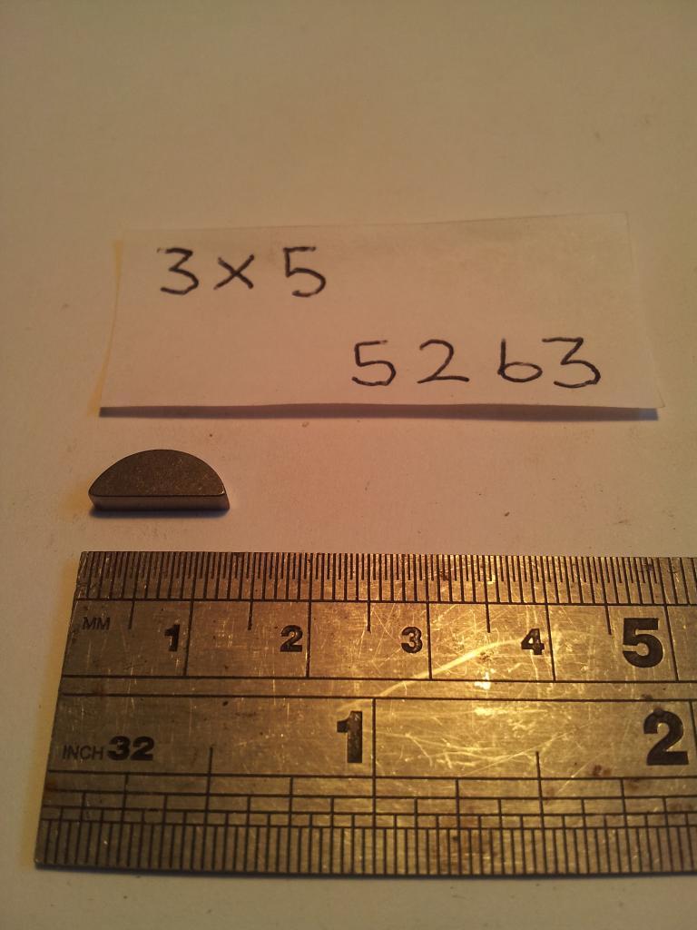 METRIC WOODRUFF KEYS SIZES 2mm 3mm 4mm 6mm 8mm 10mm Gears Motor Shaft ...