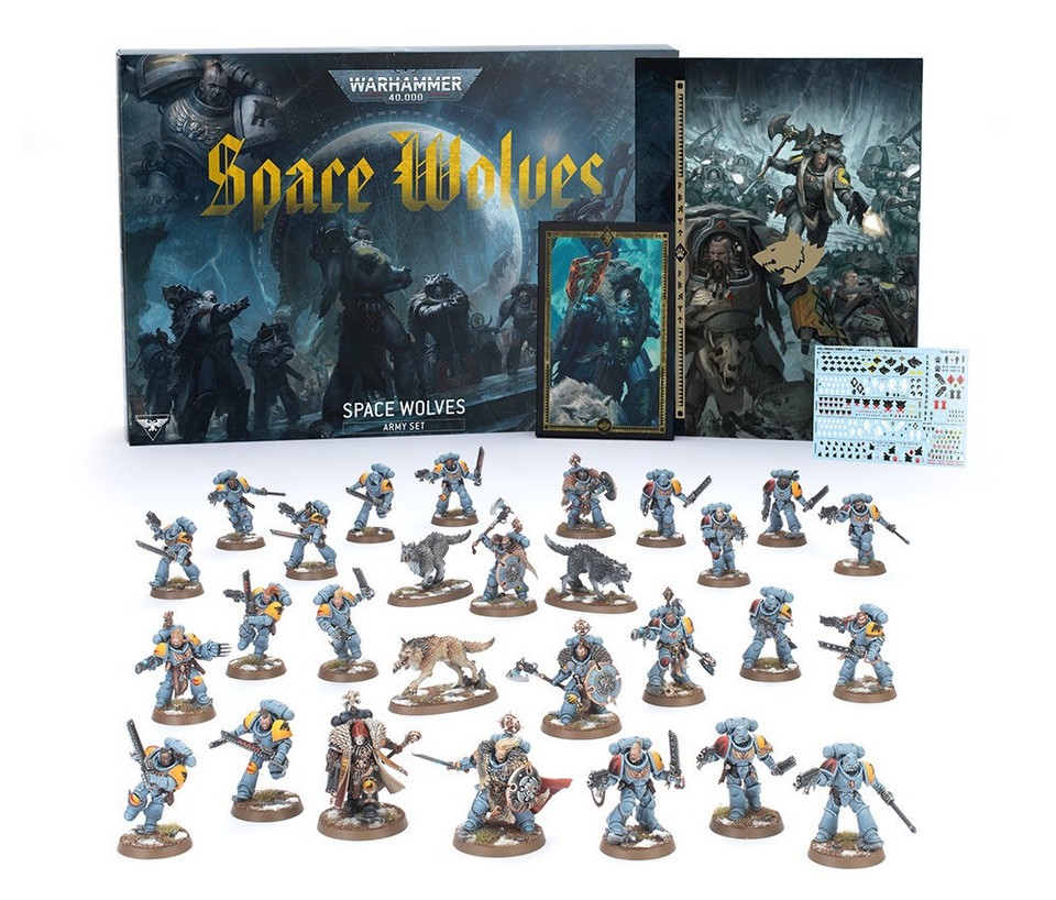 Space Wolves Army Box Set Warhammer 40K NIB PRESALE 6/7 | eBay