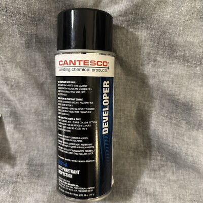 CANTESCO D101-A Dye Penetrant Standard Developer, Non-Aqueous Wet, 12 ...