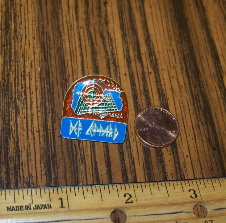 Def Leppard Vintage 1980's Pin "Pyromania 3" (Small Pinback) | eBay