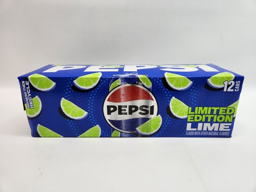 12 Cans Pepsi Lime - Limited Edition - Brand New UnOpened 12 Pack | eBay