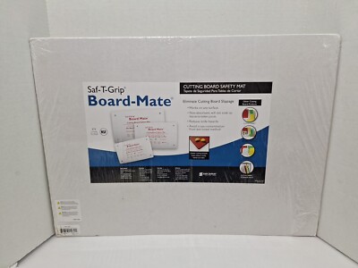 NEW San Jamar CBM1622 Saf-T-Grip Board-Mate 22" x 16" White Cutting ...