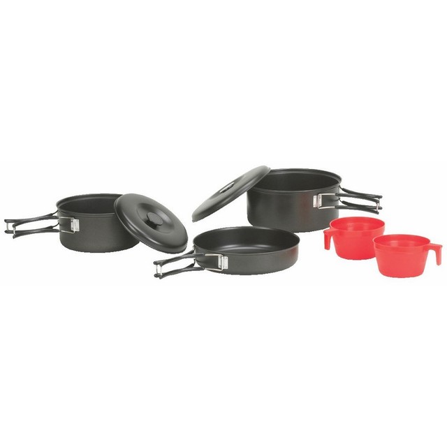Stansport 2 Person Cook Set Black Graite Steel 362-20 for sale online ...