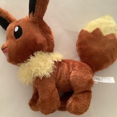 Build A Bear Pokemon Eevee Plush Stuffed Animal Toy Stuffie BAB ...