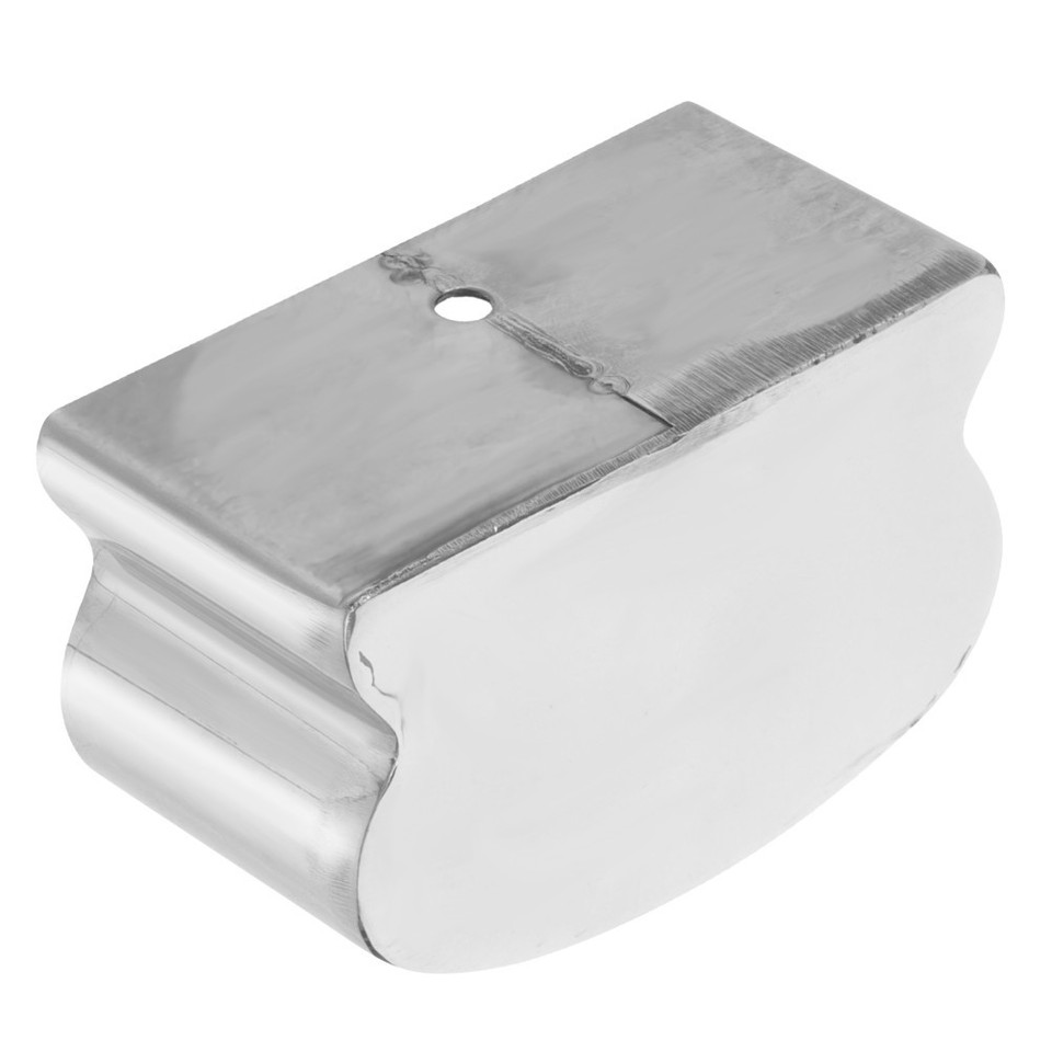 Exterior Hand Railing for Steps End Cap Handrail Flat Connectors | eBay ...