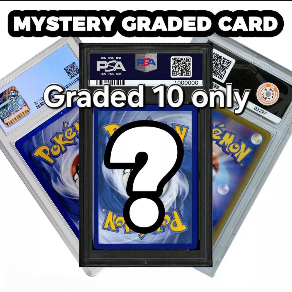 Pokemon Mystery Slab/ Graded Card PSA CGC BGS 10 | eBay