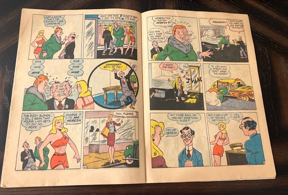 SUZIE COMICS #58 1947- spicy GGA cover- ARCHIE COMICS - KATY KEENE | eBay