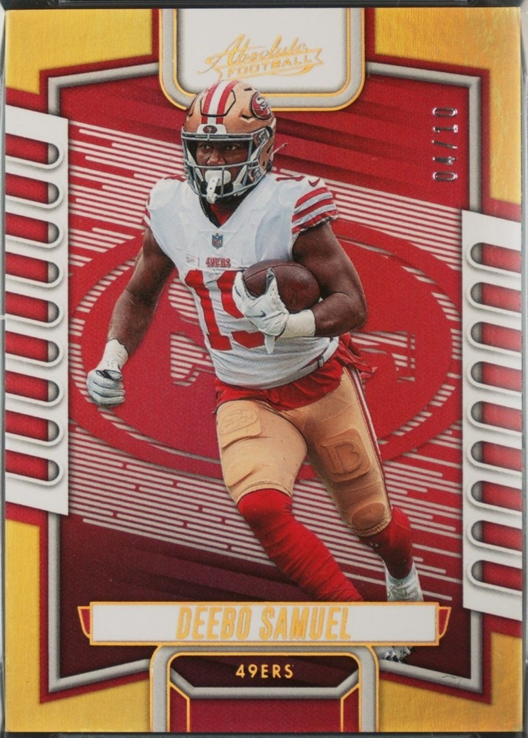 2023 Panini Absolute - Deebo Samuel #68 Gold Spectrum /10 for sale ...
