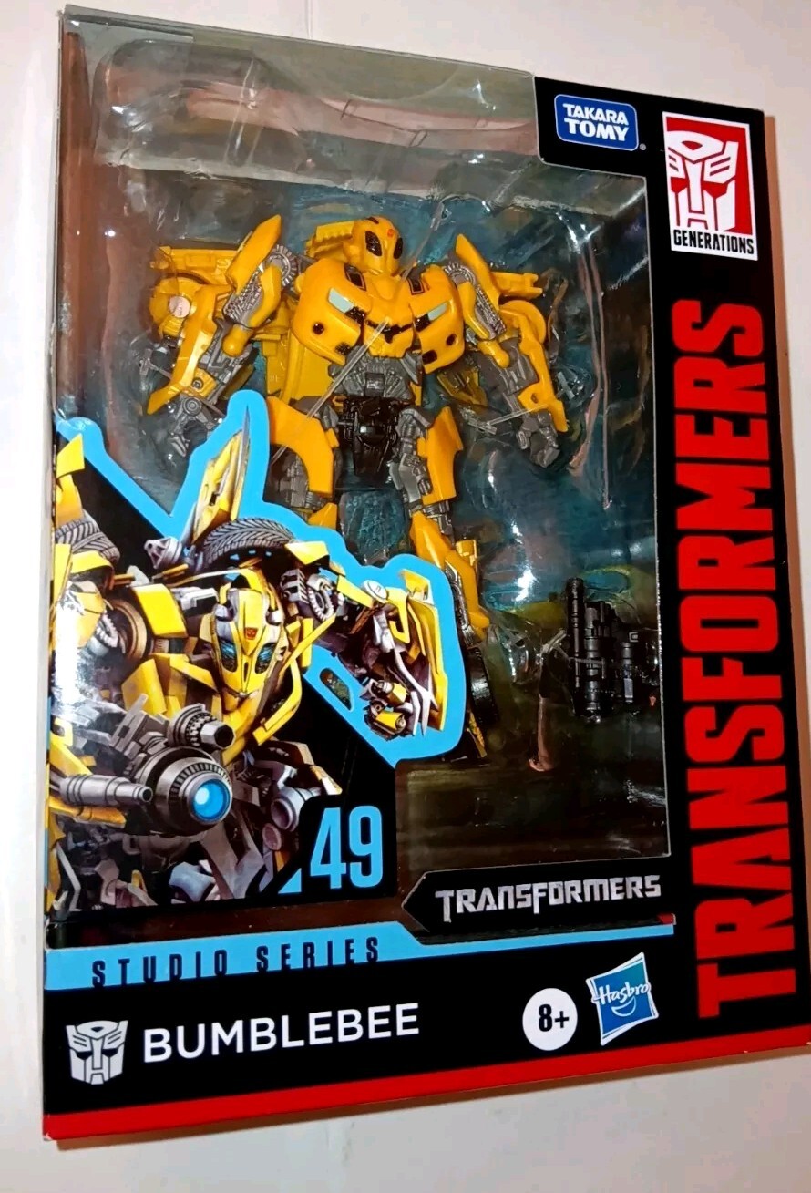 Transformers Toys Studio Series 49 Deluxe Class Movie 1 Bumblebee ...
