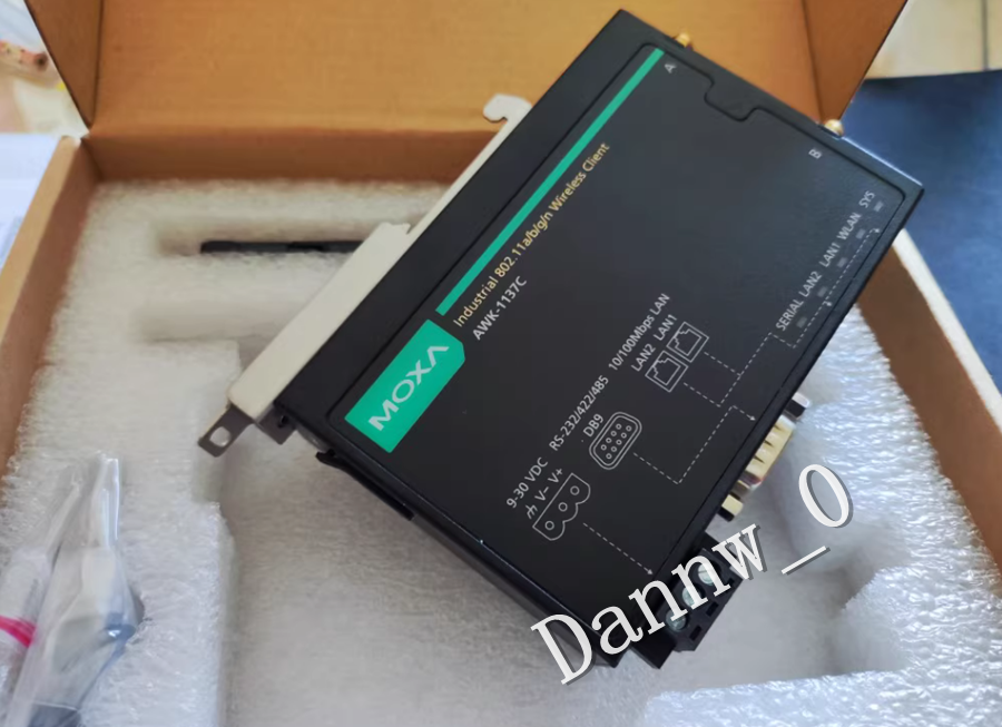 New In Box MOXA AWK-1137C-US V1.1.0 Wireless Ethernet Bridge | eBay