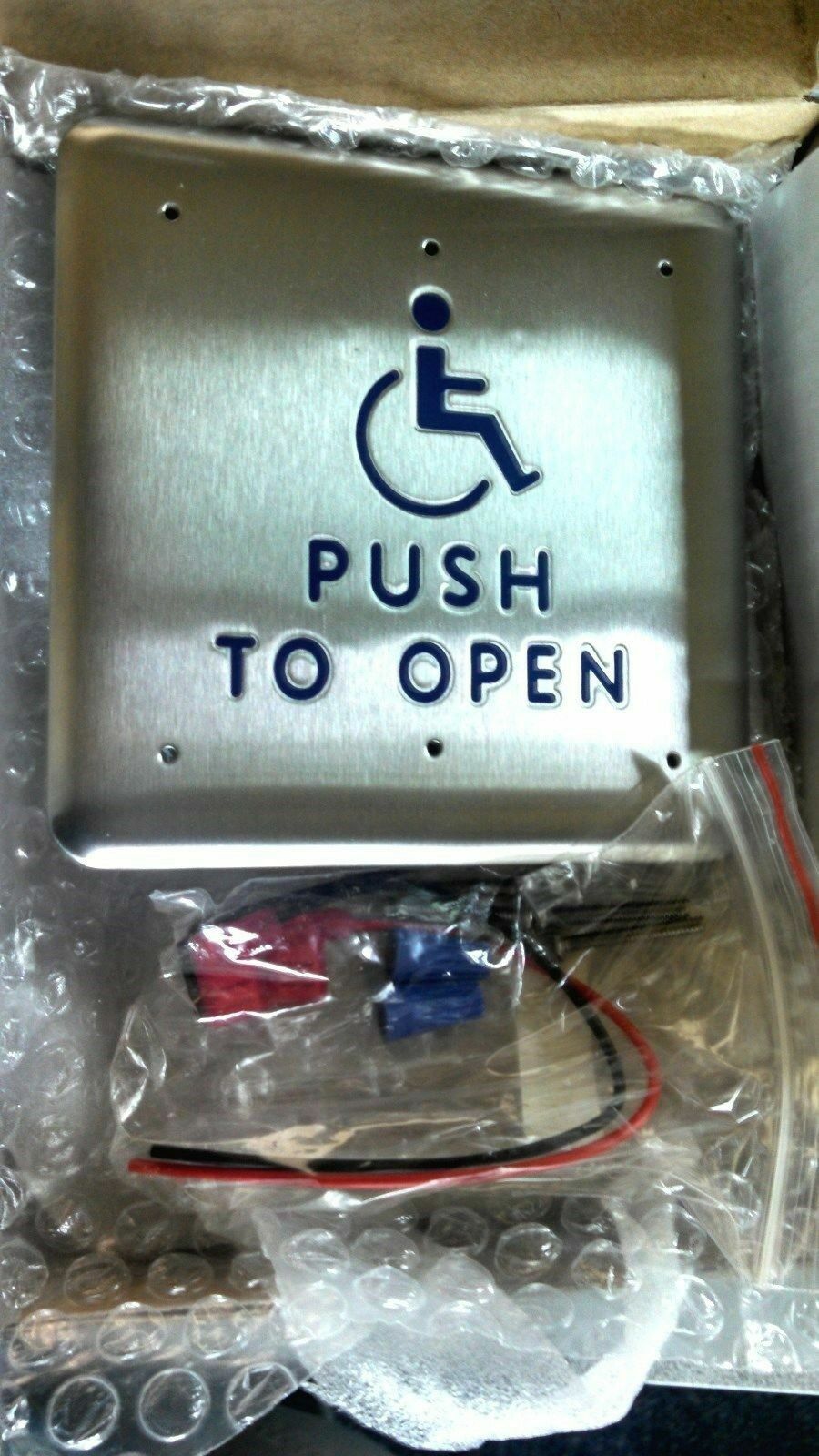 LOCKSMITH LCN 8310-853T Push Plate Actuator, SQUARE 4.75" SYSTEMS ...