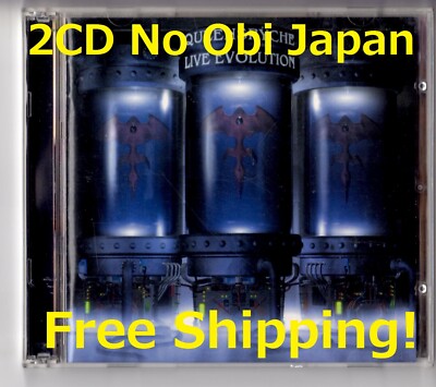 Used CD Queensrÿche / Live Evolution - 2 CD 30 tracks w/out OBI 2001 Japan | eBay