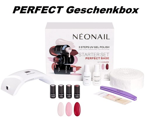Kit de démarrage NEONAIL 5 x vernis à ongles UV 3 ml lampe LED ...