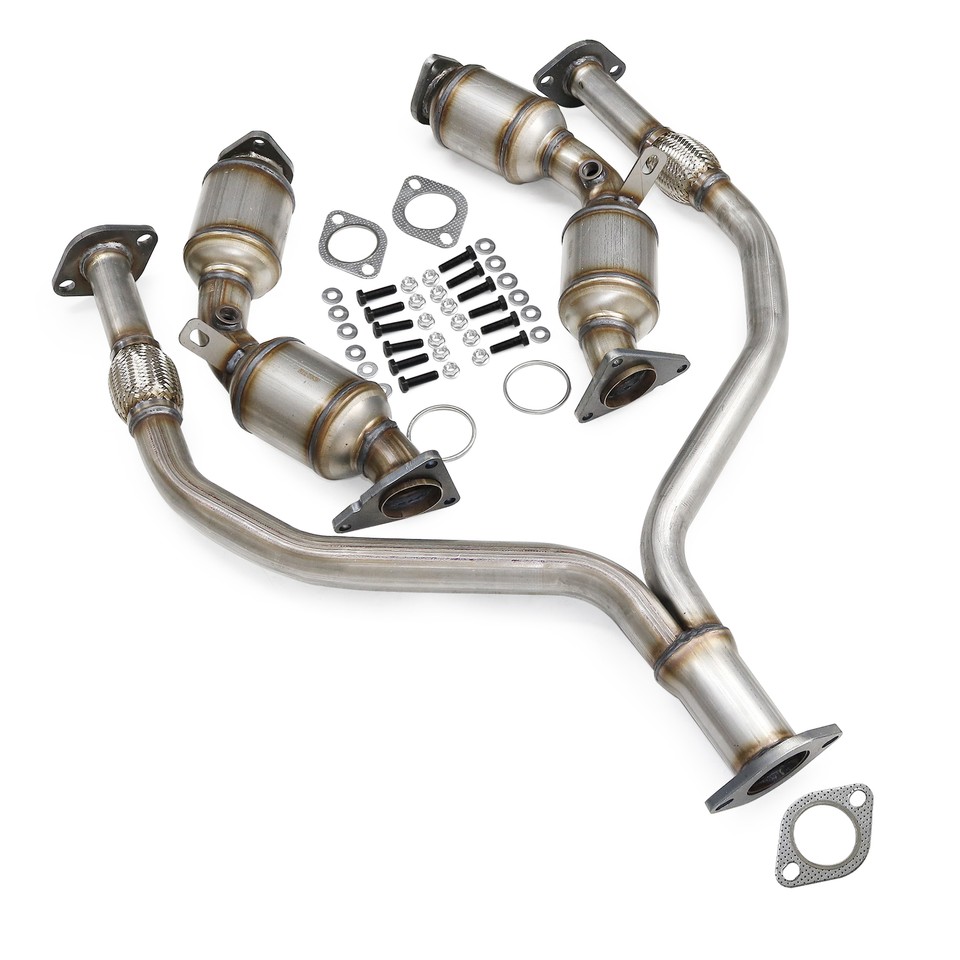 Catalytic Converter with Flex Y-Pipe Fits 2009 2010 2011-2013 Infiniti ...