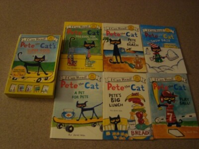 Pete the Cat's Super Cool Reading Collection: 5 - I Can Read Favorites ...