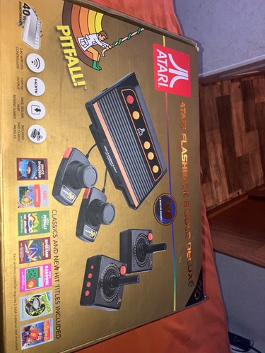 New Atari Flashback Gold Console 50th Anniversary Edition 130 built-in ...