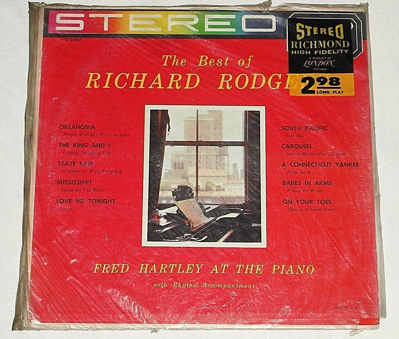 FRED HARTLEY-The Best Of Richard Rodgers (1961) Sealed RICHMOND LP | eBay