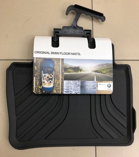 Orig. BMW Fußmatten Allwetter Anthrazit hinten 3' F30 / F31 / 4' F36 ...