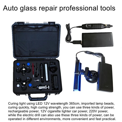Auto glass repair professional glass repair tools front windshield ...