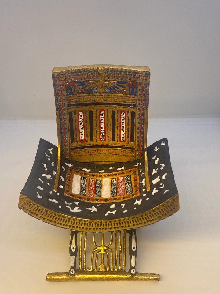 Authentic Ancient Egyptian Antiques Rare Egyptian Tutankhamun Throne ...