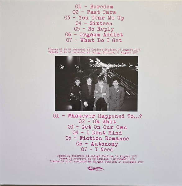 Buzzcocks ‎– Another Music In A Different Kitchen Demos 1977 Vinyl ...