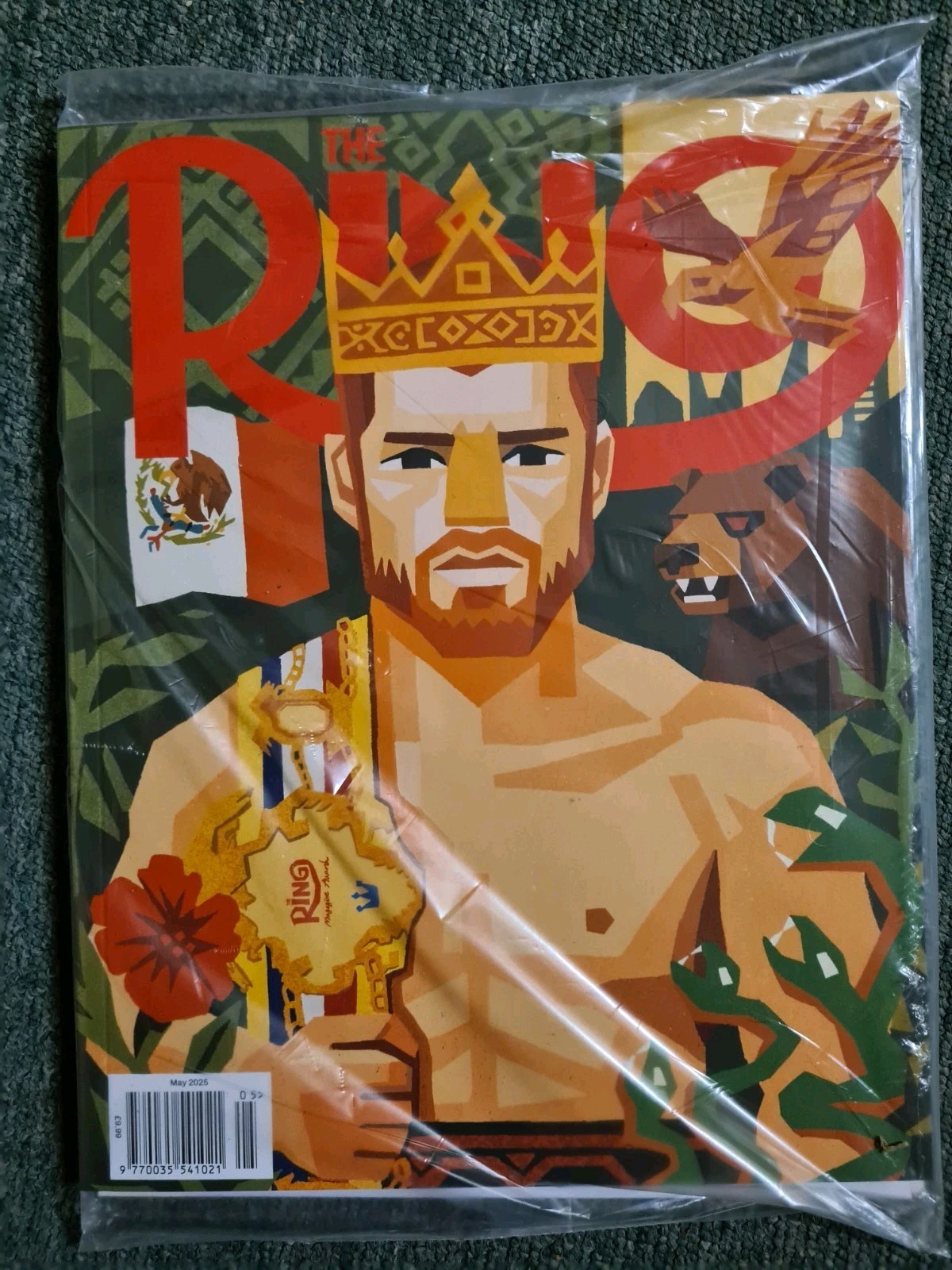 The Ring magazine 2025 Canelo Vs Scull Fatal Fury : City of