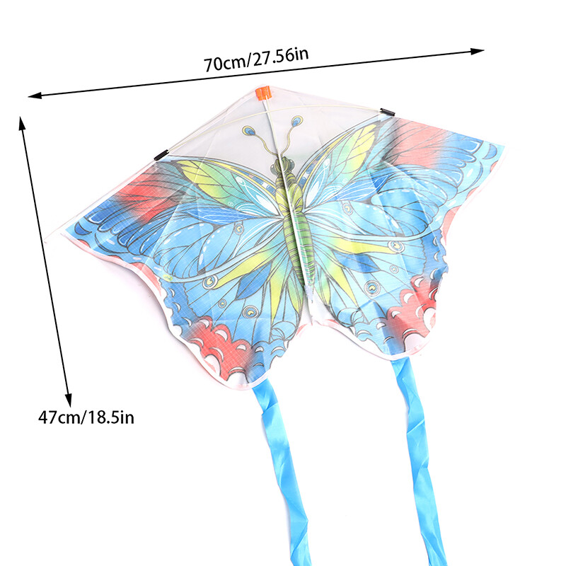 Butterfly Kites Flying For Children Kites String Line Outdoor Toys For ...