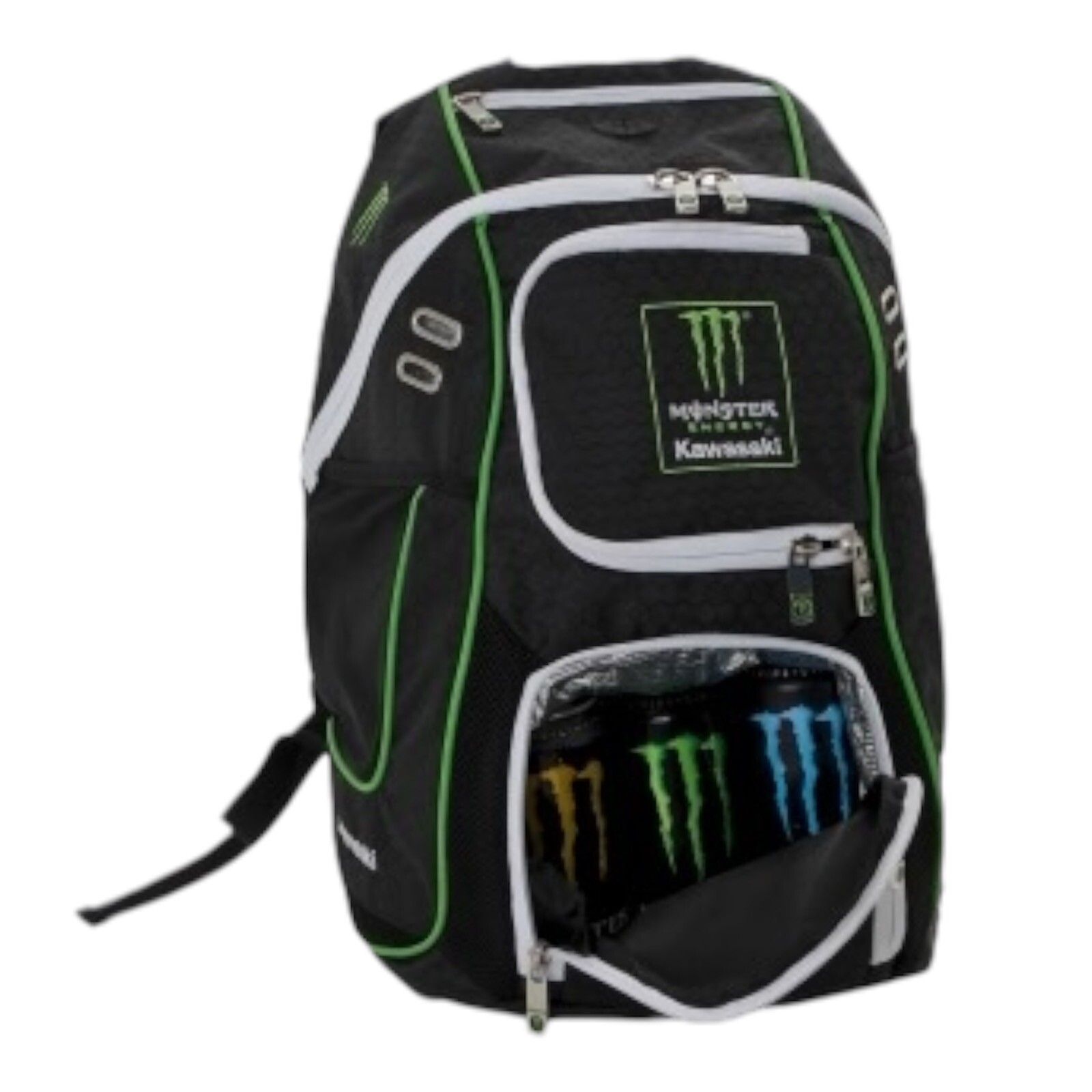 Monster Energy Kawasaki Official Racing Motorcycle Cooler Backpack ...