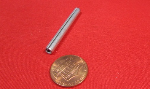 Zinc Plate Steel Slotted Roll Spring Pin, 3/16" Dia x 1 3/4" Length ...